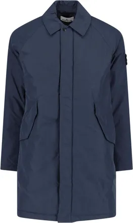 Stone Island Gepolsterter Mikro-Twill-Mantel