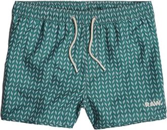 G-Star G-Star Homme Short De Bain Carnic 2.0 Allover, Multicolore (blue spruce chevron D24482-C331-G469), XL