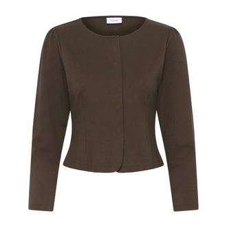 Saint Tropez Damen, Jacken, Braun, LGr&ouml;&szlig;e