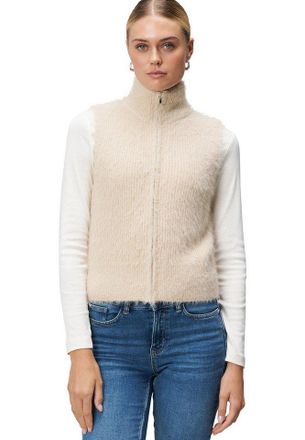 Zero Strickjacke Damen mit Rei&szlig;verschluss (1-tlg) Plain/ohne Details