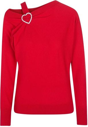 Love Moschino Sweatshirts & Hoodies - - Knitwear - Damen - Rot - S