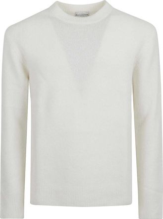Ballantyne Pull Col Rond - Blanc