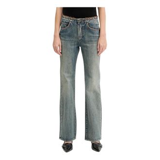 Miss Sixty Jean &agrave; lacets - Femme - Jeans - Bleu - Taille: W29 L32