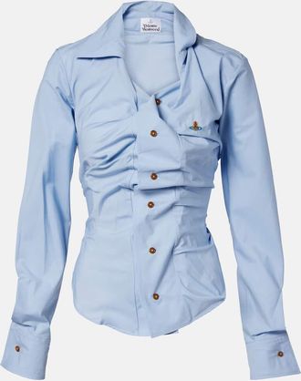 Vivienne Westwood Hemd Orb aus Baumwollpopeline