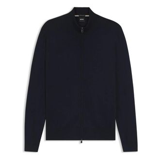 HUGO BOSS Balonso Cardigan - - Knitwear - Herren - Blau - S