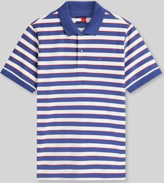 Tommy Jeans Regular Fit Poloshirt aus reiner Baumwolle