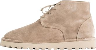 Mars&egrave;ll Homme, Chaussures, Beige, Taille: 40 EU Bottes Sancrispa Alta en cuir retourn&eacute; beige