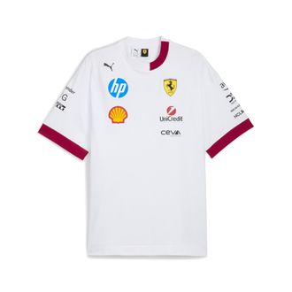 Puma T-shirt Scuderia Ferrari HP 2025 Homme, V&ecirc;tements, Blanc, XXL