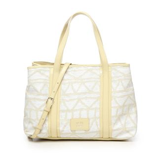 V&deg; 73 Geometrische Shopper Tasche - - Bags - Damen - Wei&szlig; - ONE SIZE