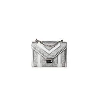 Michael Kors Whitney Medium Flap Chain Umh&auml;ngetasche - - Bags - Damen - Grau - ONE SIZE