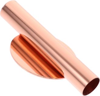 DOITOOL Runde Wandblumenvase aus Metall Wandmontiertes Pflanzgef&auml;&szlig; Eisen Deko R&ouml;hre f&uuml;r Trockenblumen Wandvasen zur Wohnraumdekoration