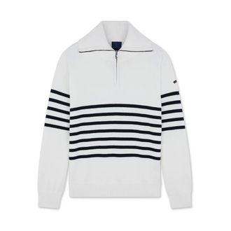 Paul & Shark Homme, Pulls, Blanc, Taille: L Pull Col Roul&eacute; Oversize