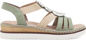 Rieker Sandalen Rieker 679L4-52 Gr&uuml;n