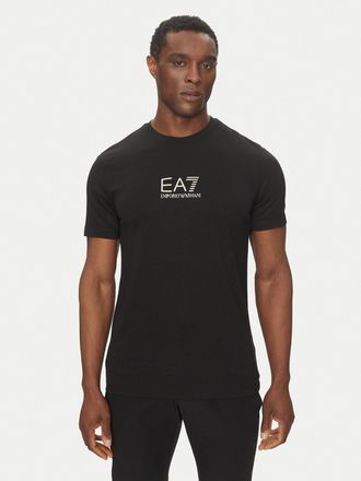 Emporio Armani T-Shirt 7M000301 AF13739 UC001 Schwarz Slim Fit