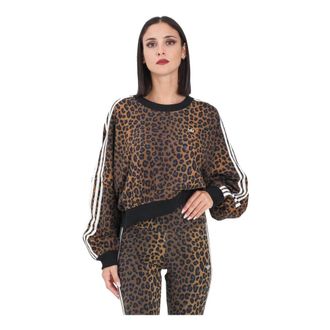 adidas Damen, Sweatshirts & Hoodies, Braun, 2XSGröße