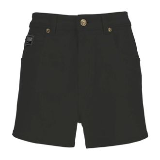 Versace Jeans Couture Damen, Shorts, Schwarzk, W25Gr&ouml;&szlig;e
