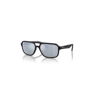 Ray-Ban Rb4414m Scuderia Ferrari Collection Sonnenbrillen Schwarz Fassung Silber Glas 58-17