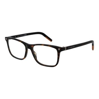 Ermenegildo Zegna Homme, Accessoires, Noir, Taille: ONE Size Lunettes Optiques Homme Marron Style Rectangle