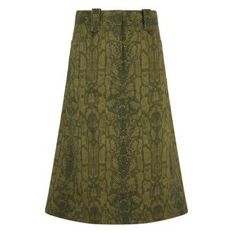 Alberta Ferretti Going to Trapeze - - Skirts - Damen - Gr&uuml;n - S