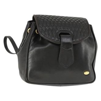 Bally Pre-owned Lederrucksack - - Pre-owned - Damen - Braun - ONE SIZE