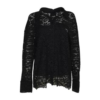 Simonetta Ravizza Damen, Blusen & Hemden, Schwarzk, 3XLGr&ouml;&szlig;e