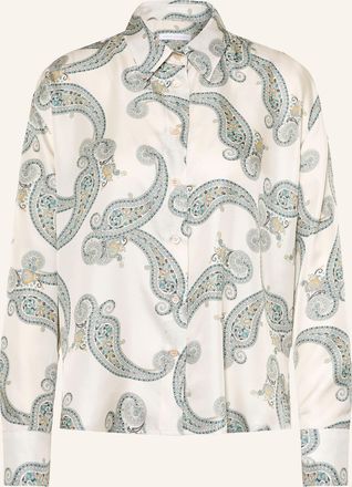 Robert Friedman Robert Friedman Hemdbluse Renee Aus Seide weiss