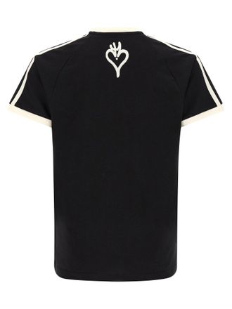 Yohji Yamamoto Graphic-Print Cotton T-Shirt - Black