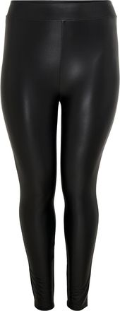 Only Carmakoma Elegante Kunstleder Leggings Stretch Pants &Uuml;bergr&ouml;&szlig;e Curvy Plus Size CARROOL