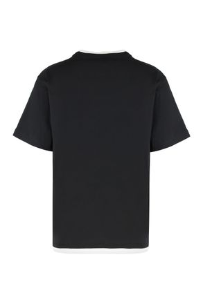 Dolce & Gabbana Mens Cotton Crew-Neck T-Shirt Black T-Shirts And Polos