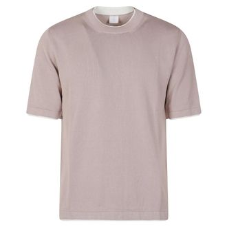 Eleventy T-Shirts - - Tops - Herren - Rosa - XL