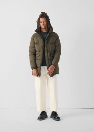 Jott Doudoune Grand Froid stretch mi-longue Army Scott - Taille XXL