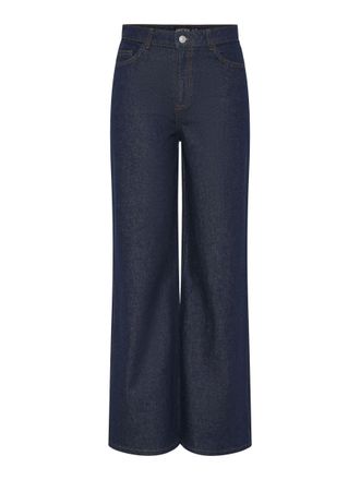 Pieces Pcselma Hw Wide Jeans Rinse Noos Bc