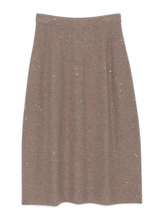 Antonelli Jupe Midi - Gris