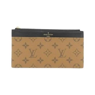 Louis Vuitton unisex, Pre-owned, Brun, Taille: ONE Size Portefeuille long (&agrave; deux volets) Pre-owned