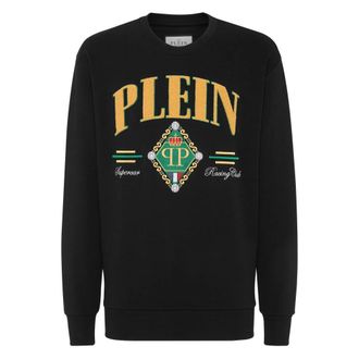 Philipp Plein Crewneck Sweatshirt - - Sweatshirts & Hoodies - Herren - Schwarzk - M