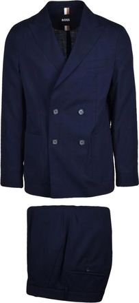 HUGO BOSS Homme, Costumes, Bleu, Taille: XL Giacca doppiopetto