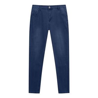 Generic Jean Homme Jeans Homme Jean Homme Regular Confortable Classique Slim Stretch Jambe &Eacute;troite Coupe Droite - Silhouette &Eacute;lanc&eacute;e, Confort &Eacute;lastique, Id&eacute;al