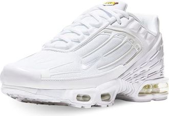 Nike Nike Homme Air Max Plus 3 Basket, Blanc, 45 EU