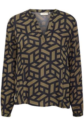 Kaffe Langarmbluse Langarm-Bluse KAjalie