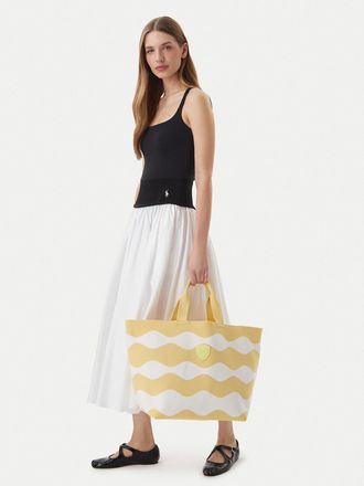 Blauer Handtasche Blauer S6BASKET01/KNI Gelb