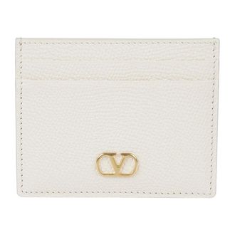Valentino Garavani VLogo Signature Kartenetui - - Accessories - Damen - Beige - ONE SIZE