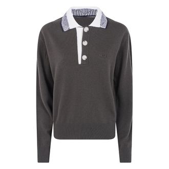 N&deg;21 Pulls &agrave; col rond - Femme - Pulls - Vert - Taille: 40 FR