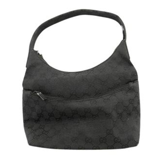 Gucci Sac bandouli&egrave;re vintage Pre-owned - Femme - Pre-owned - Noir - Taille: ONE Size