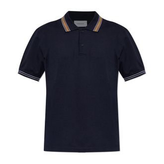 Ferragamo Baumwoll-Polohemd - - Tops - Herren - Blau - M