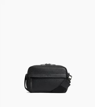 Le Tanneur Petit sac bandoulière Noah en cuir grain buffle et cuir lisse