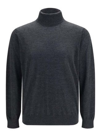 Giorgio Armani Rundhalspullover - Grau