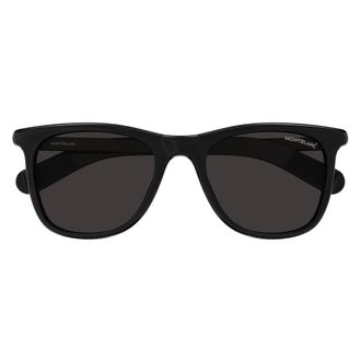 Montblanc Montblanc - Lunettes de soleil Mb0496S - unisex - Accessoires - Noir - Taille: 52 MM