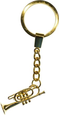 Miniblings Kornett Trompete Schl&uuml;sselanh&auml;nger - Handmade Modeschmuck I Anh&auml;nger Schl&uuml;sselring Schl&uuml;sselband Keyring - Kornett Trompete + Box
