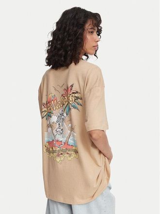 Billabong T-Shirt Take A Break EBJZT00407 Khakifarben Oversize