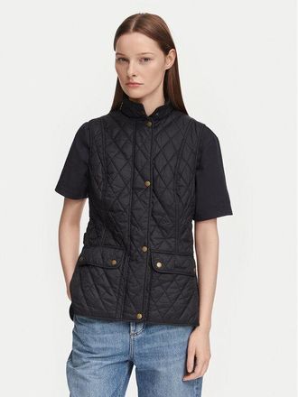 Barbour Bodywarmer Otterburn LGI0003BK11 Schwarz Regular Fit